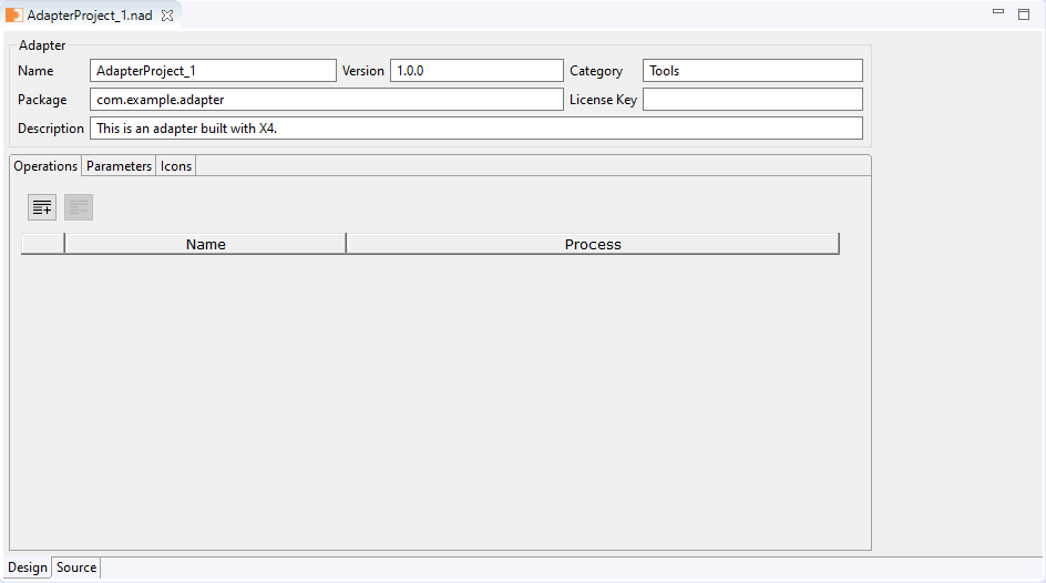 Defining the Adapter Definition